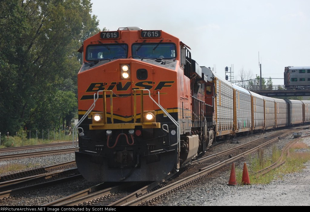 BNSF 7615 & 5007